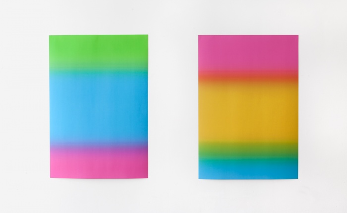 Olaf Nicolai, Fillip Poster One and Two, 2012.